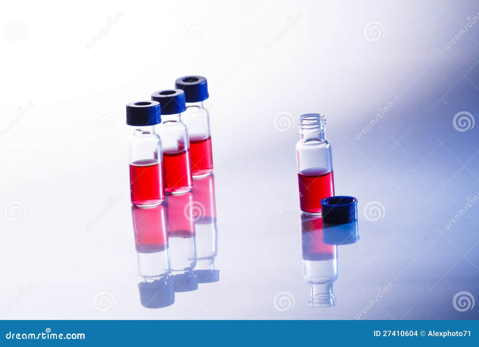 Scientific sample bottles stock photo. Image of color - 27410604