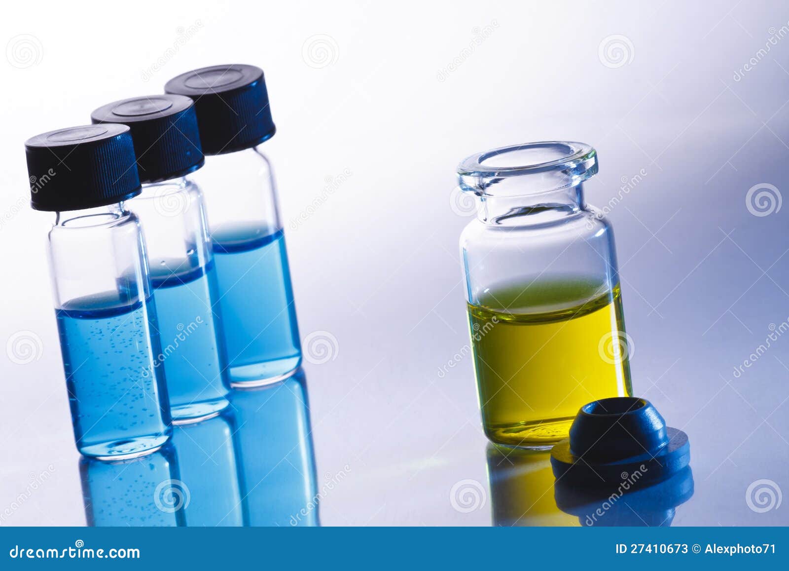 Scientific sample bottles stock image. Image of biosimilar - 27410673