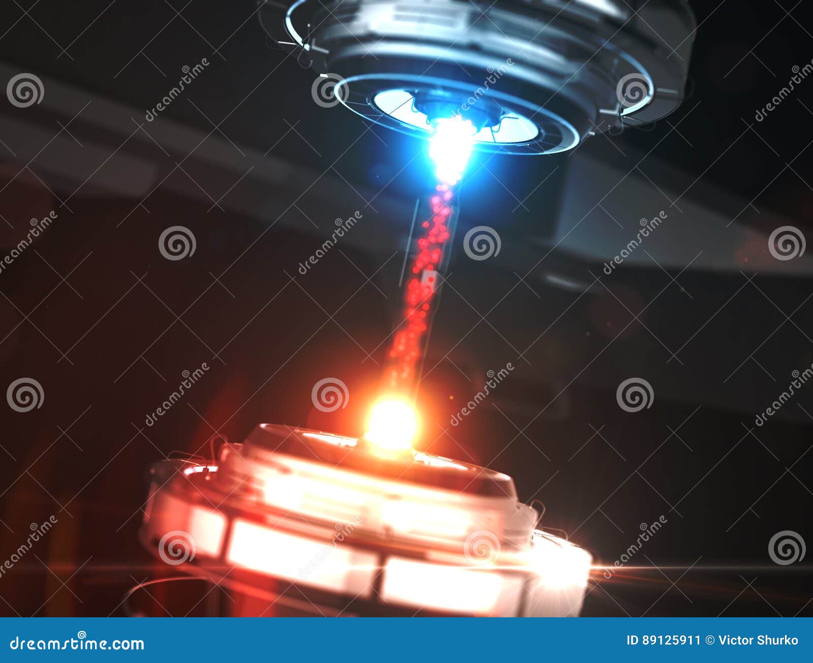 Scientific Technology of the Future Laser from Particles. 3d ...