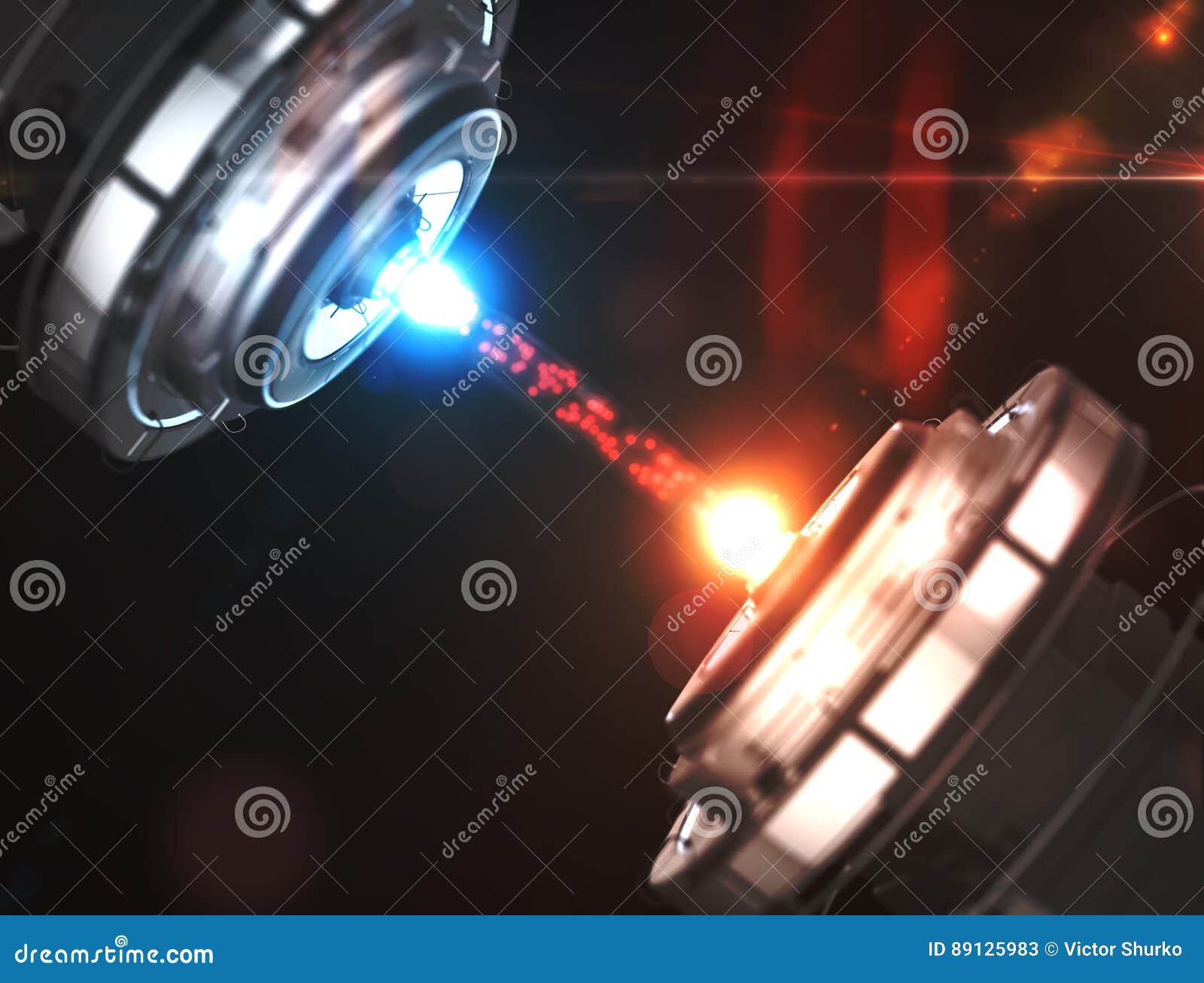 Scientific Technology of the Future Laser from Particles. 3d ...