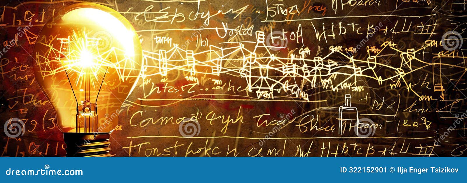 Scientific Thought Glowing Lamp among Physical and Mathematical ...