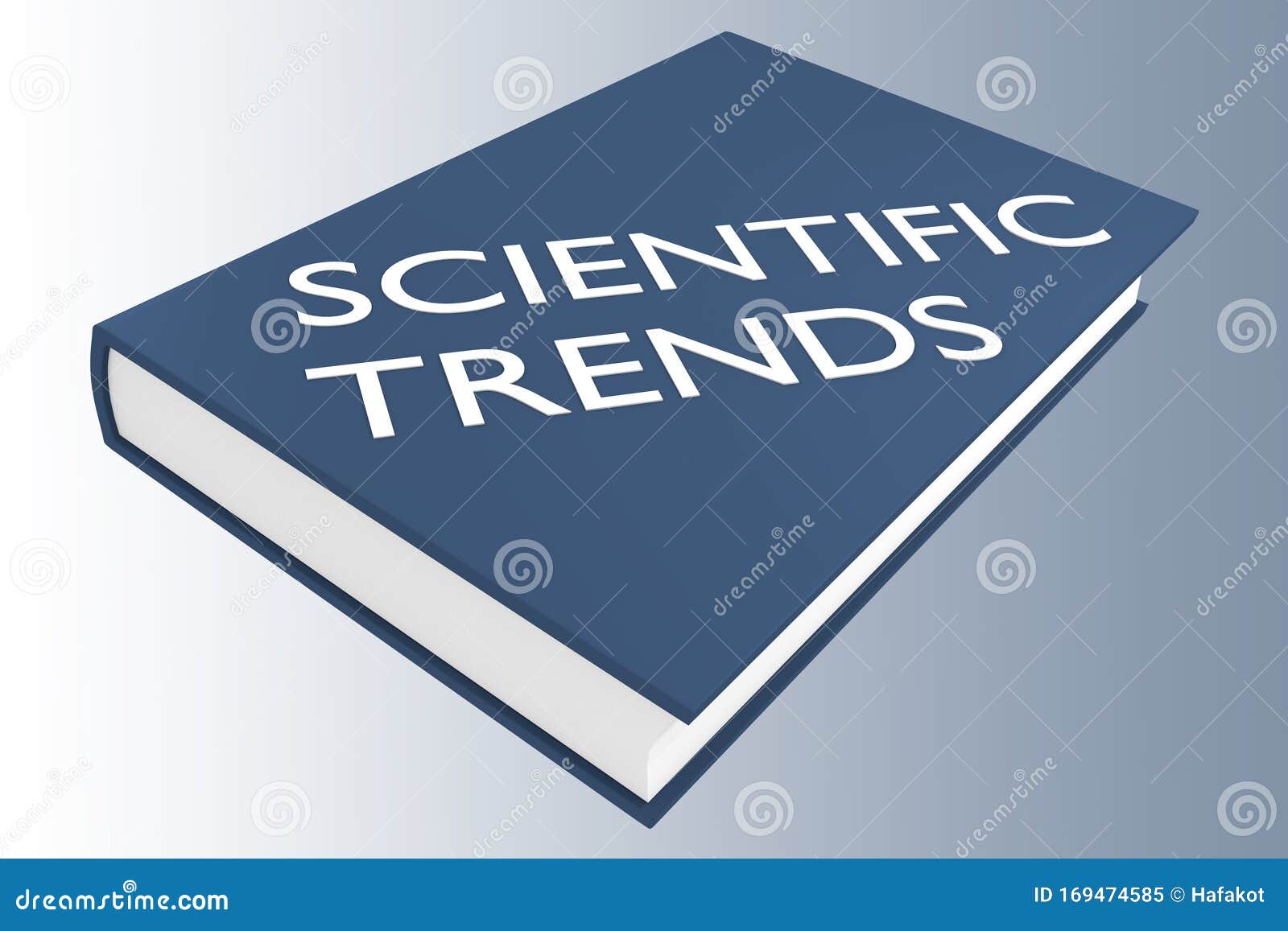 SCIENTIFIC TRENDS concept stock illustration. Illustration of header ...
