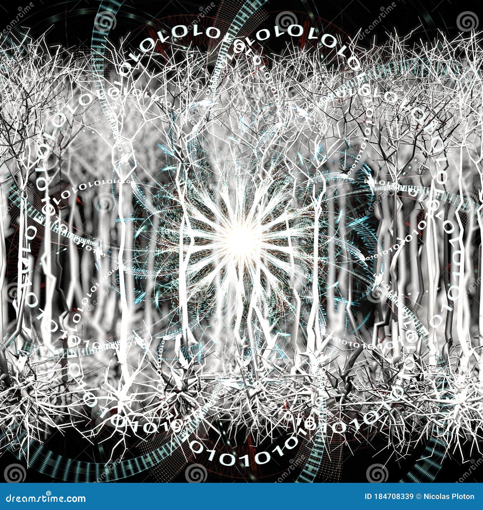 Scientific Wallpaper of Rows of Neuronal Cells, Artificial Intelligence ...