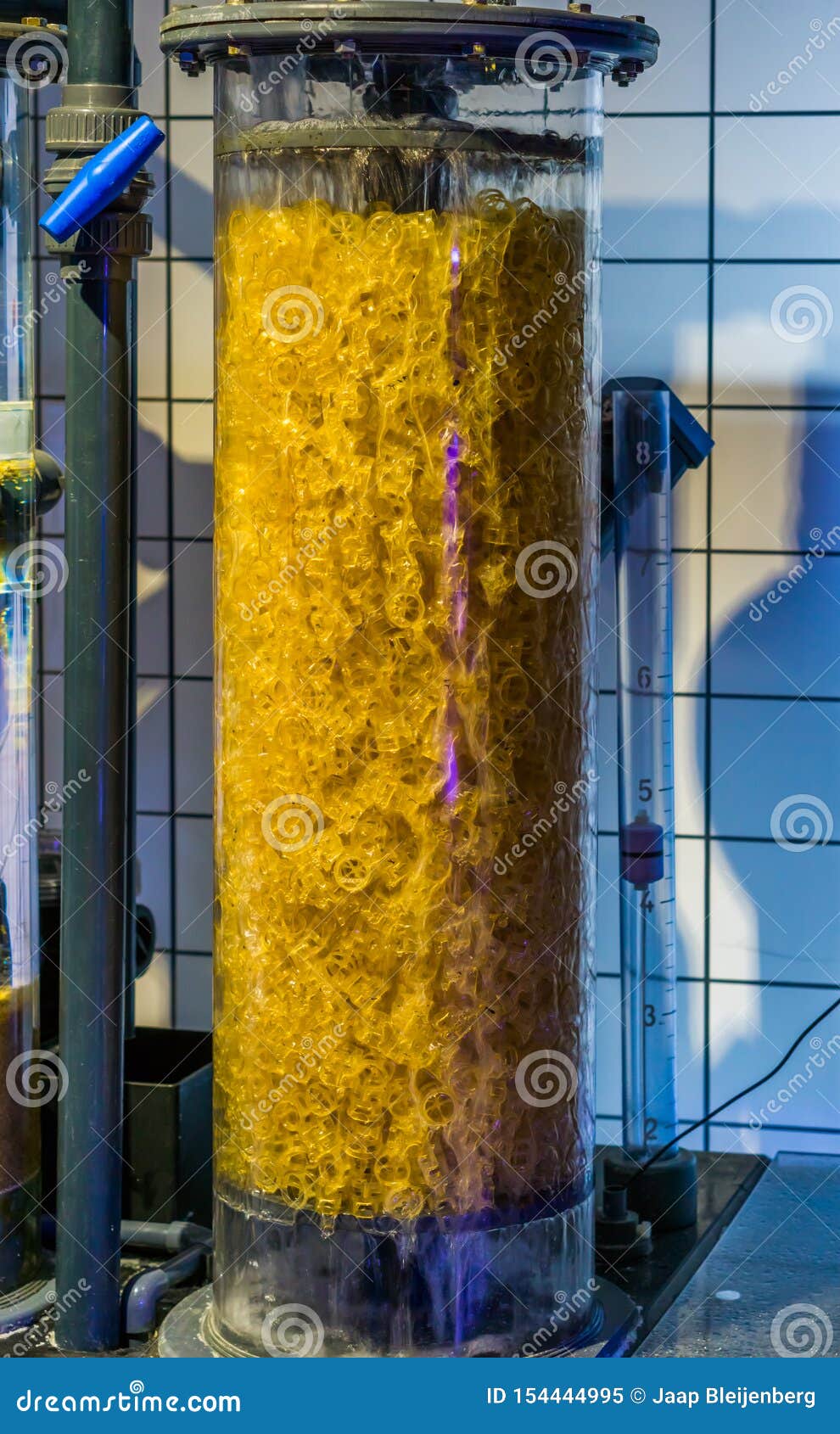 Scientific Water Pump System, Experimental Processes, Liquid Tubes in a ...