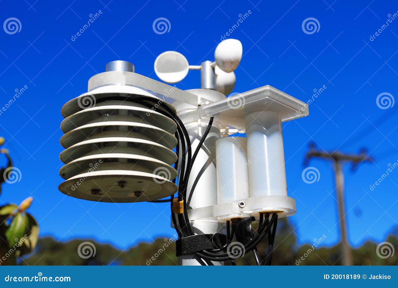Scientific weather station stock image. Image of rural - 20018189