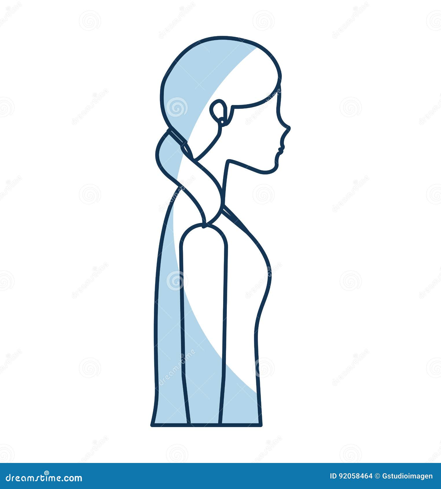 Scientific Woman Avatar Icon Stock Vector - Illustration of experience ...