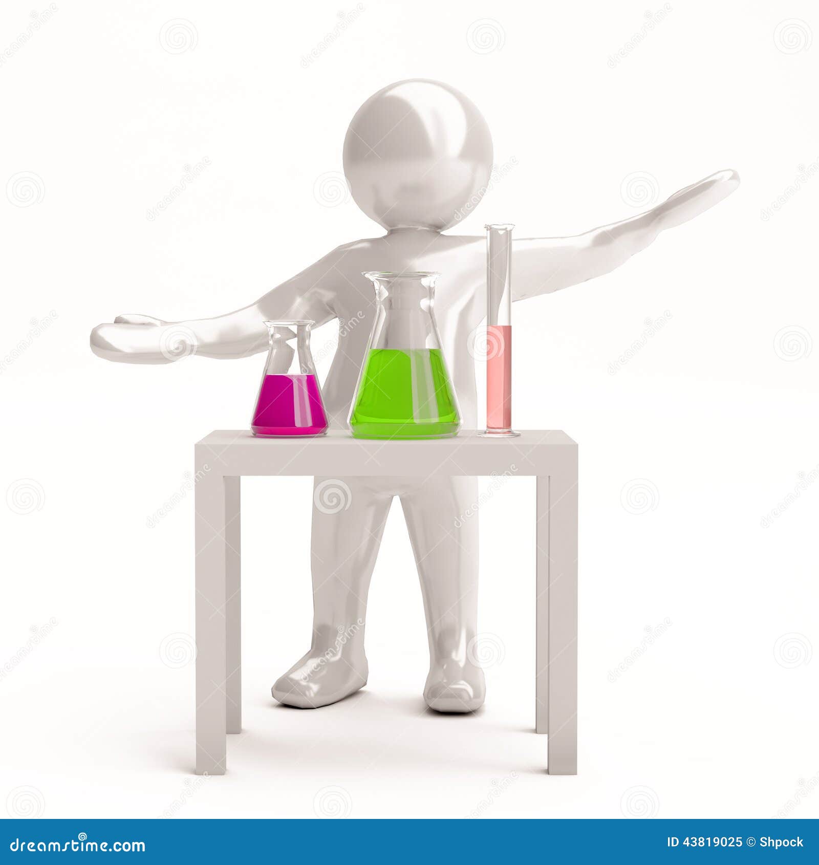 Scientifique illustration stock. Illustration of recherche - 43819025