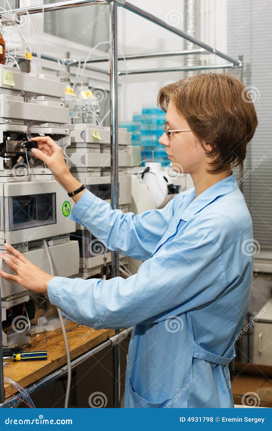 Scientifique, Laboratoire 5 Photo stock - Image du agrandissez ...