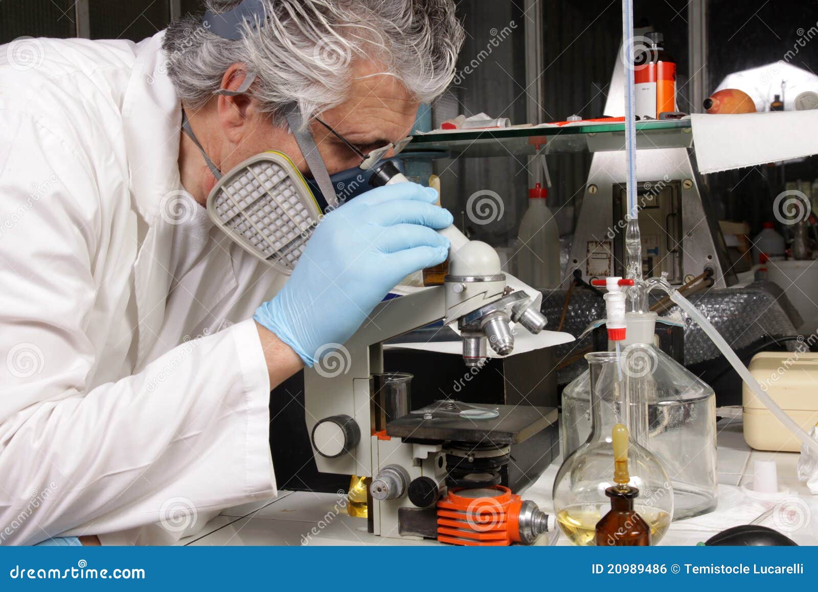 Scientist stock photo. Image of college, researcher, school - 20989486