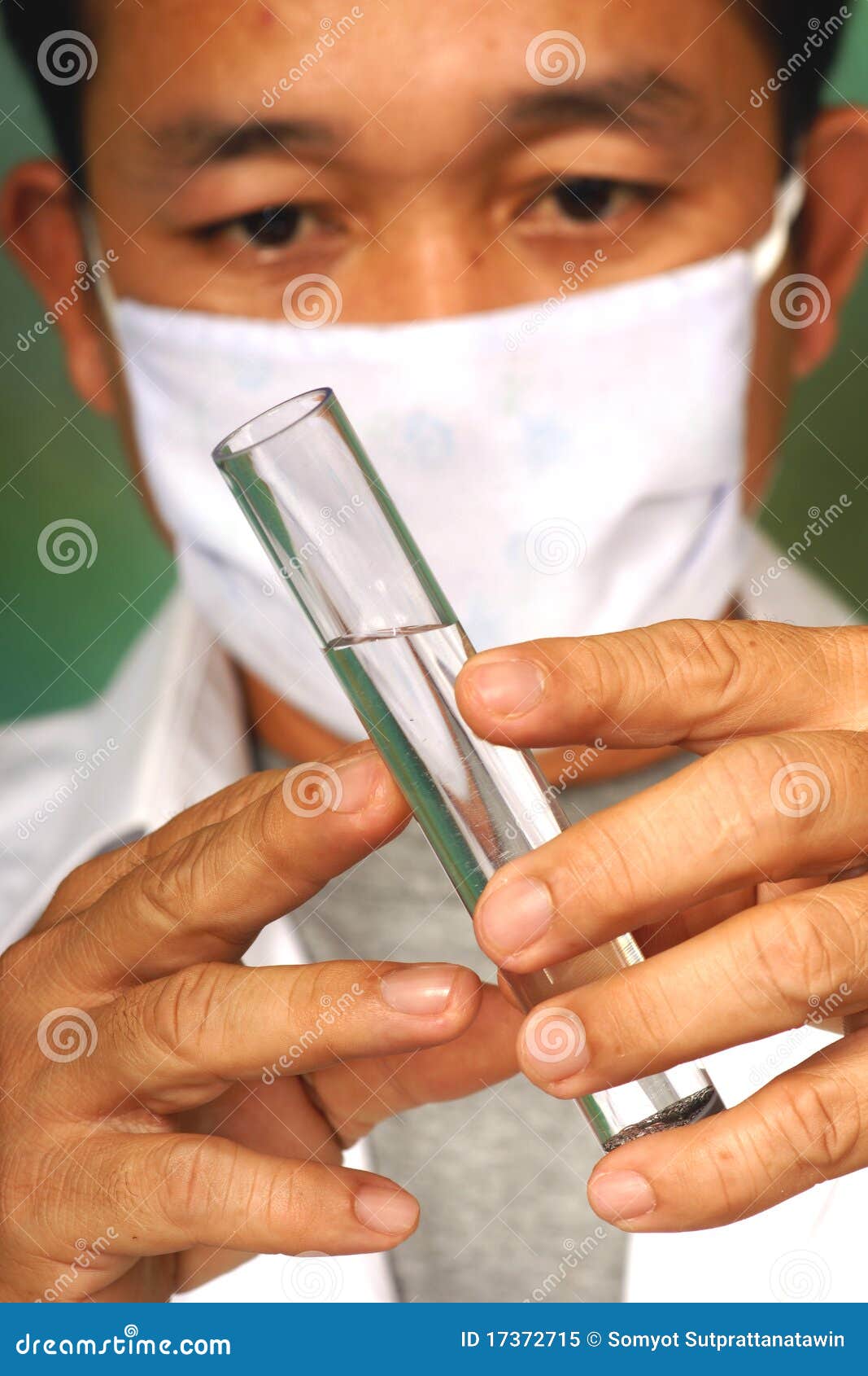 Scientist check chemical stock image. Image of tube, test - 17372715