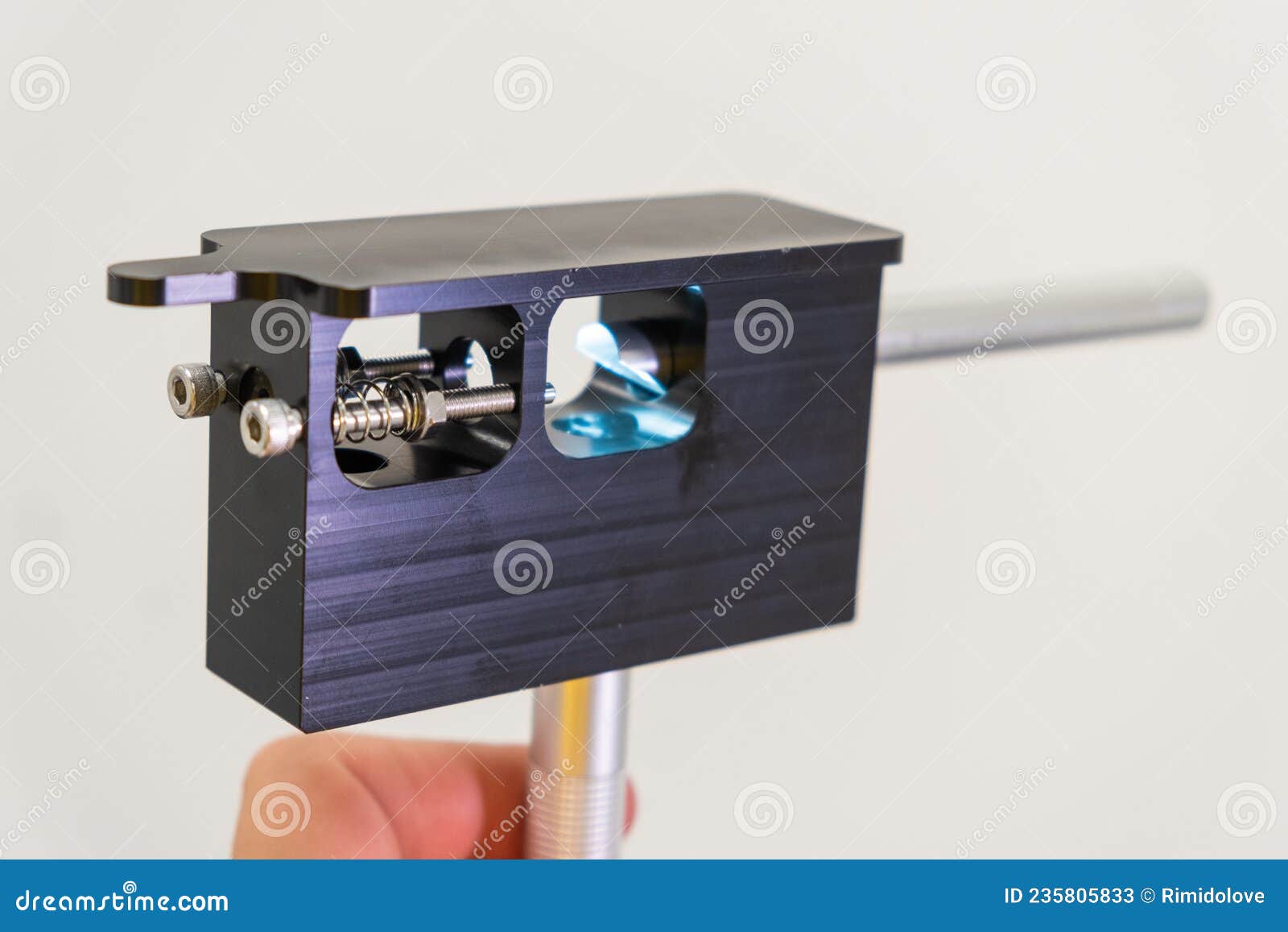 Scientist Checking the Condition of Nebulizer Needle from LC MS QTOF ...