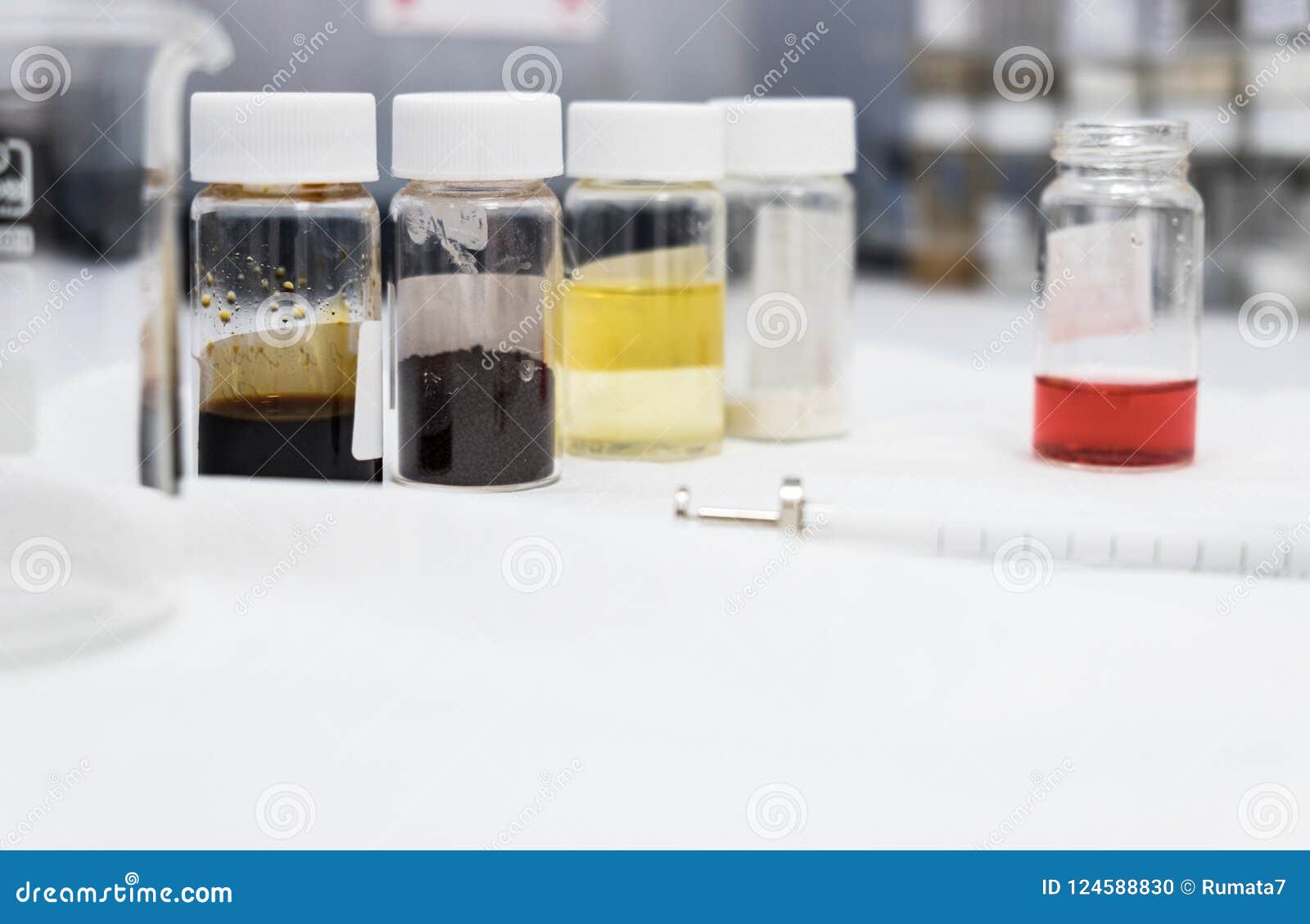 The Scientist Chemistry Laboratory Samples Stock Photo - Image of cell ...