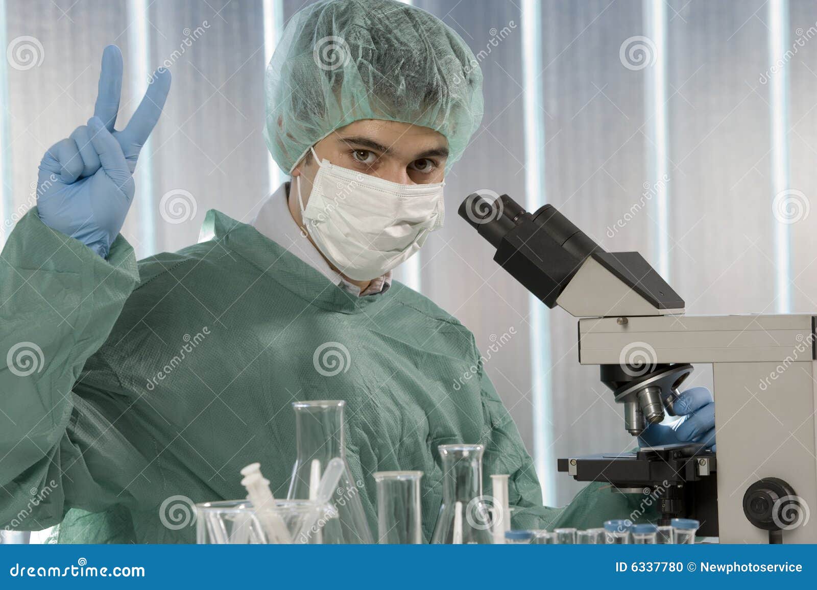 Scientist Discovering Something Picture. Image: 6337780