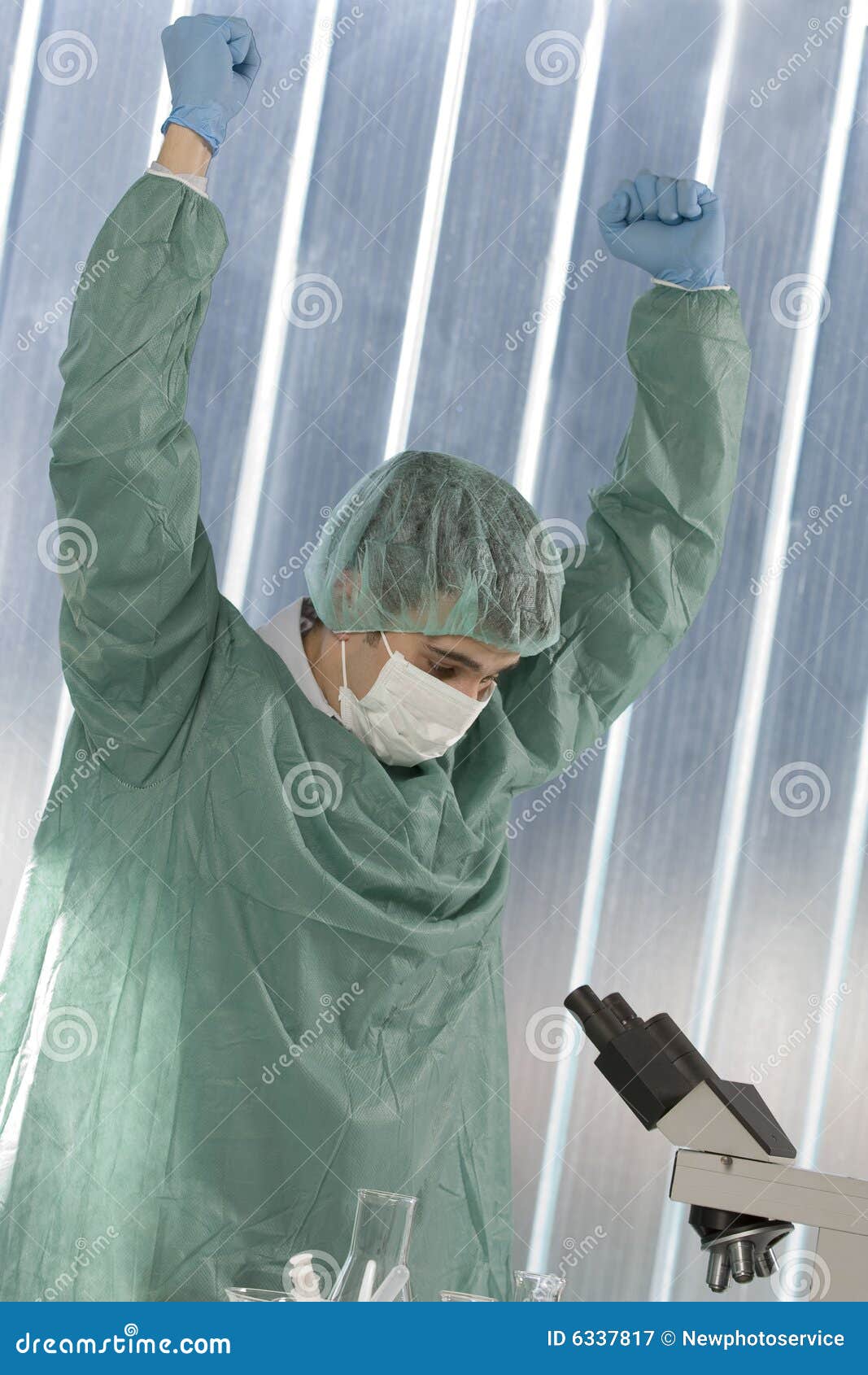 Scientist Discovering Something Picture. Image: 6337817