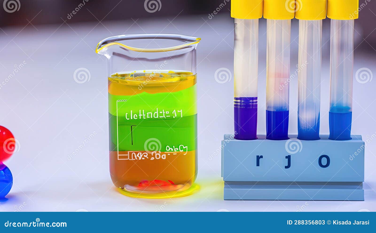 The Scientist is Doing an Experiment in the Science Room Stock ...