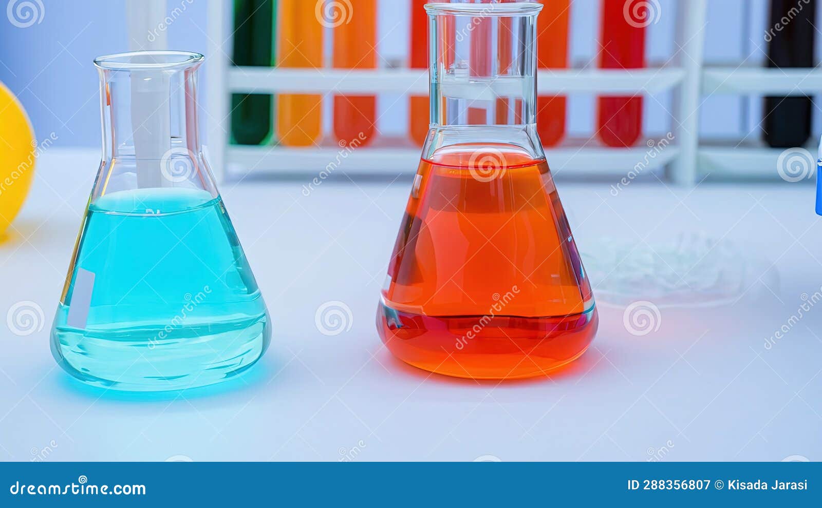 The Scientist is Doing an Experiment in the Science Room Stock ...