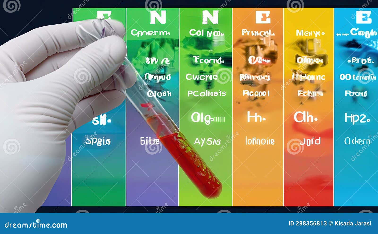 The Scientist is Doing an Experiment in the Science Room Stock ...