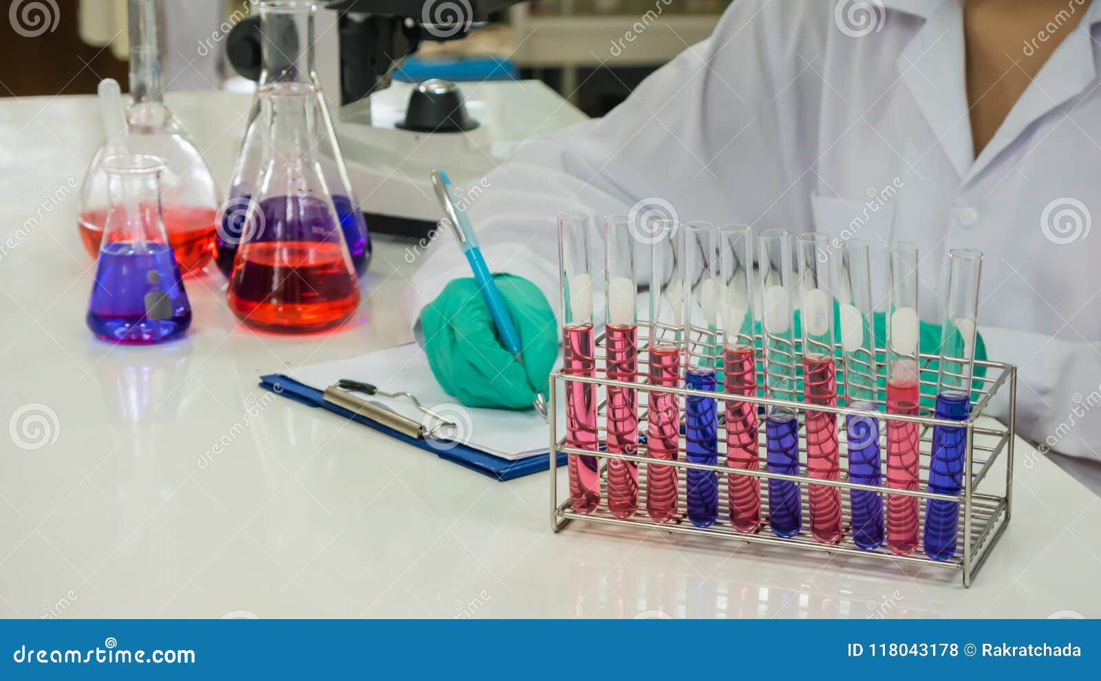 Scientist with equipment stock photo. Image of care - 118043178