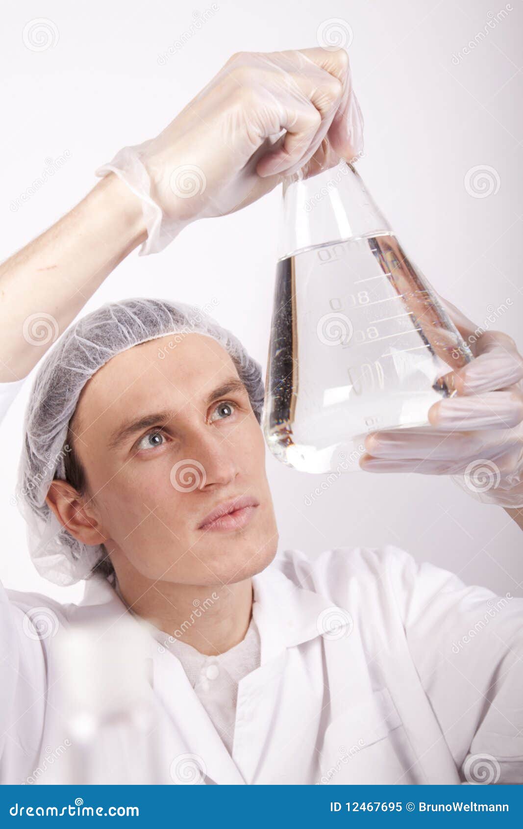 Scientist Experimenting stock image. Image of lenses - 12467695