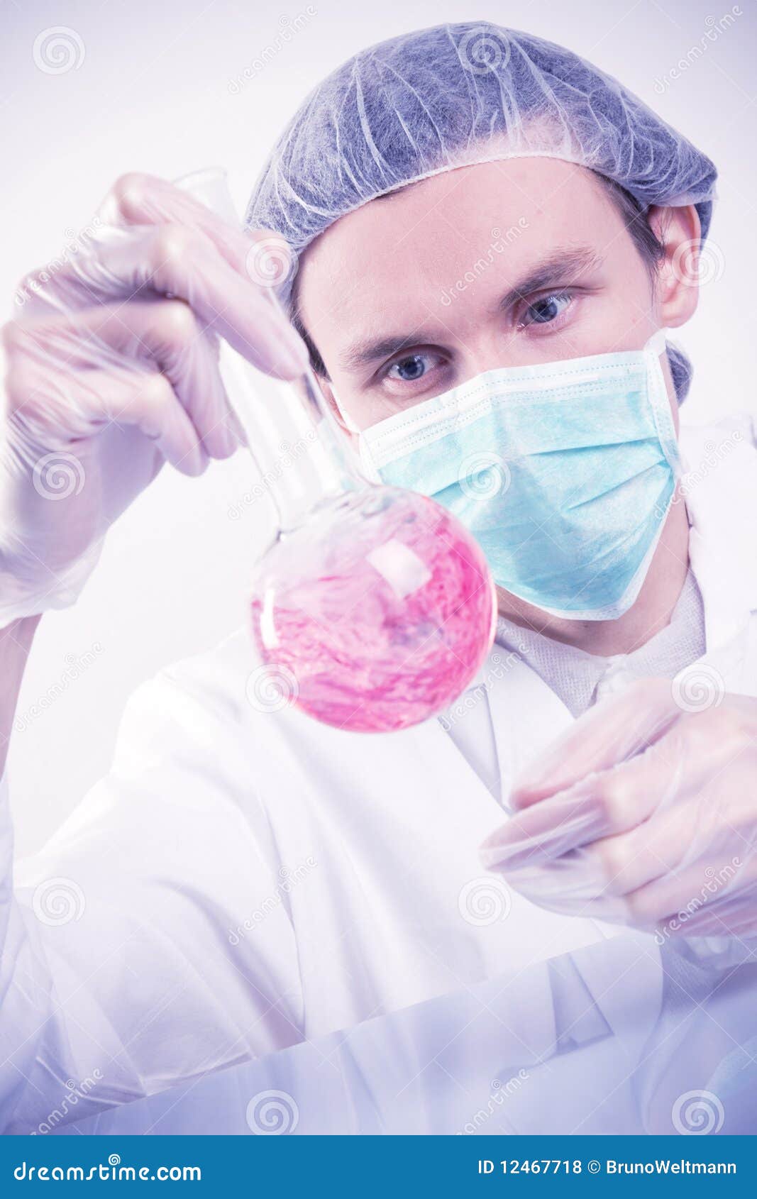 Scientist Experimenting stock photo. Image of findings - 12467718