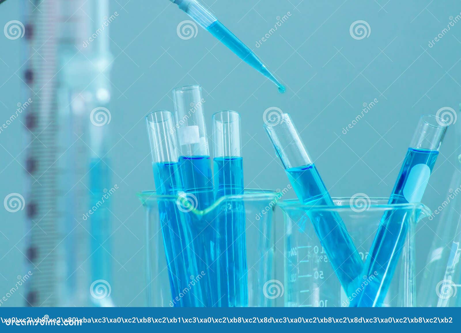 Scientist Hand Titration with Burette and Erlenmeyer Flask, Science ...