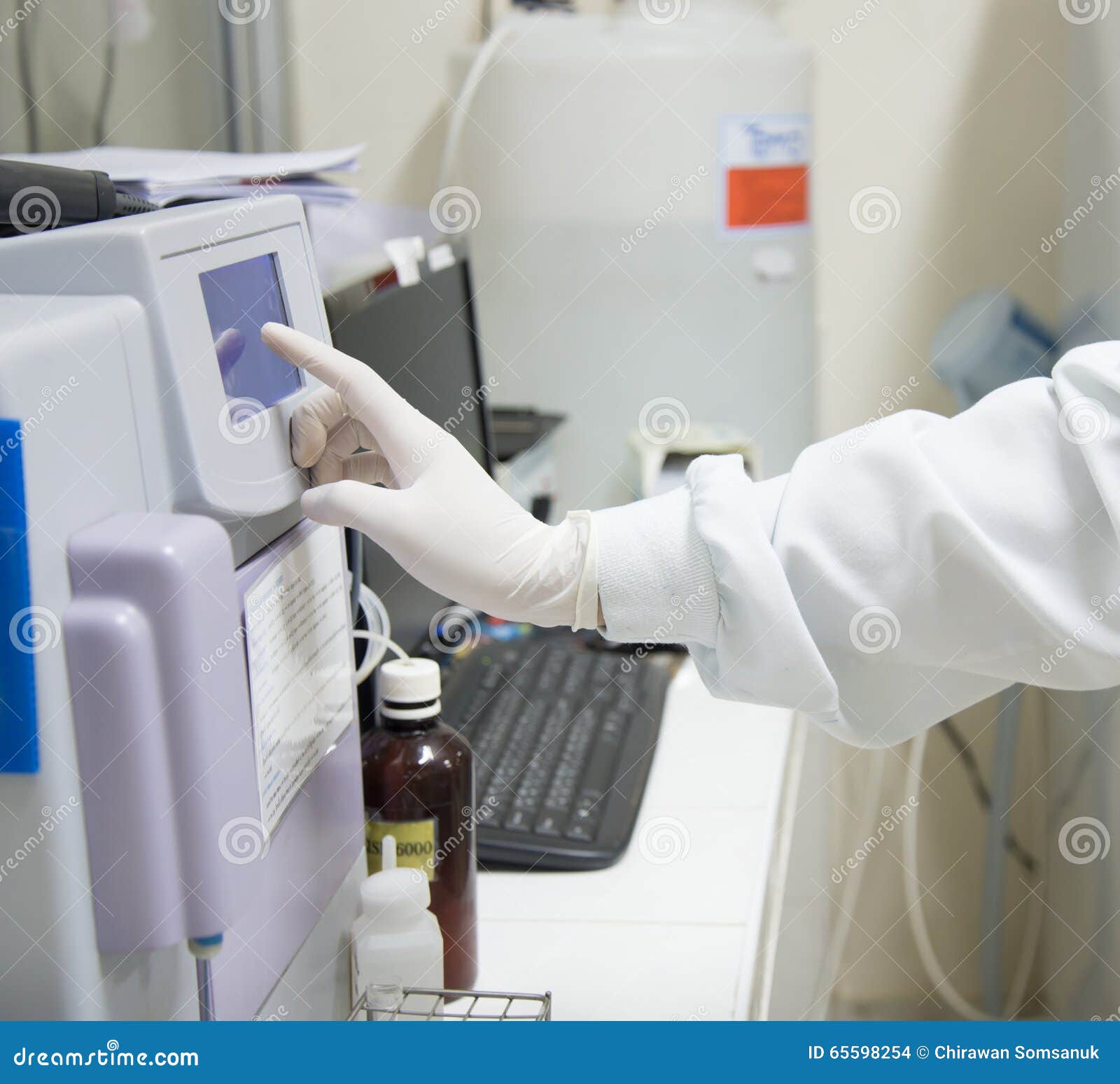 Scientist stock photo. Image of pharmacy, microbiology - 65598254