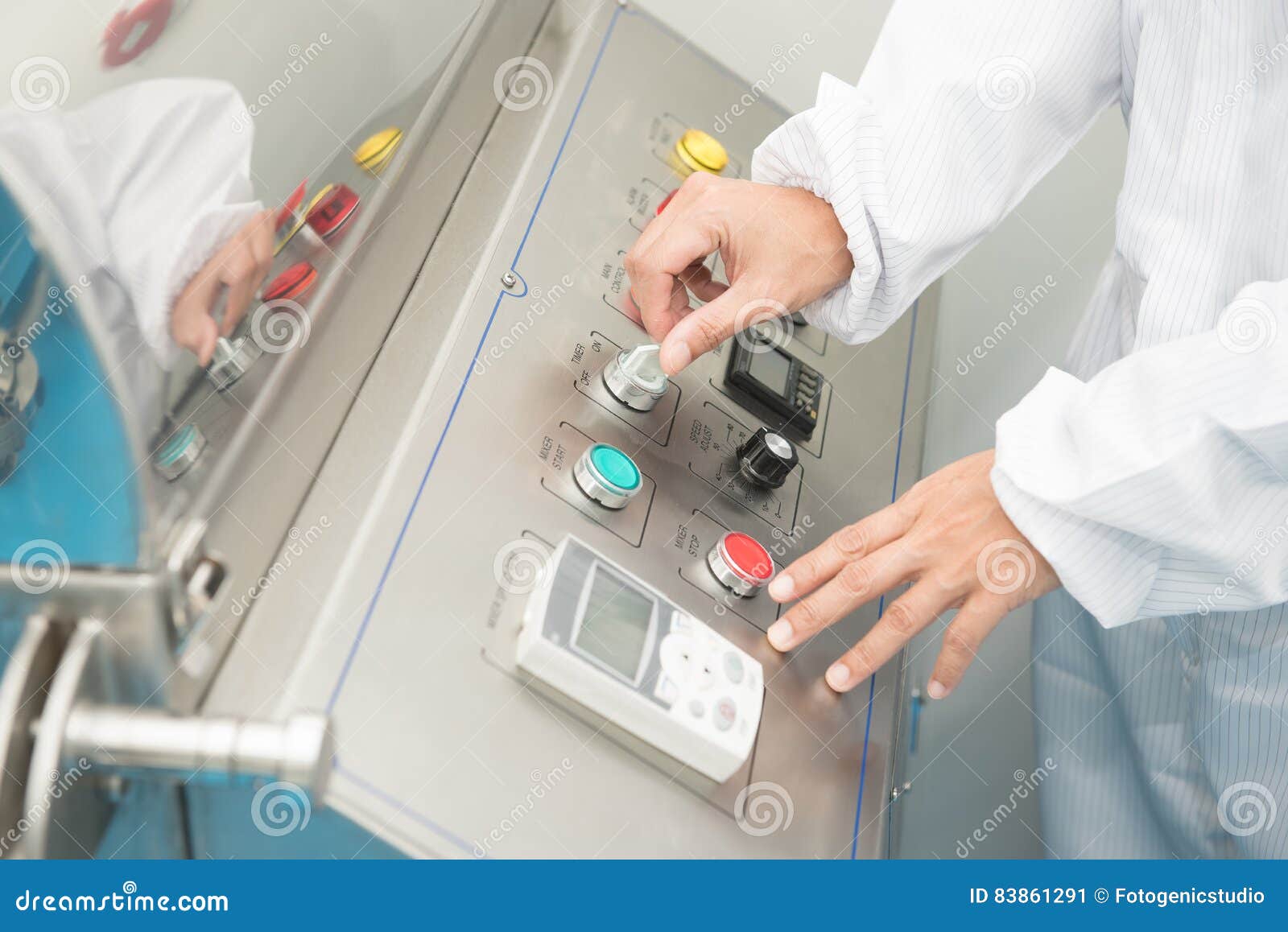 Scientist Hand Working at Pharmacy Microbiology Laboratory Stock Image ...