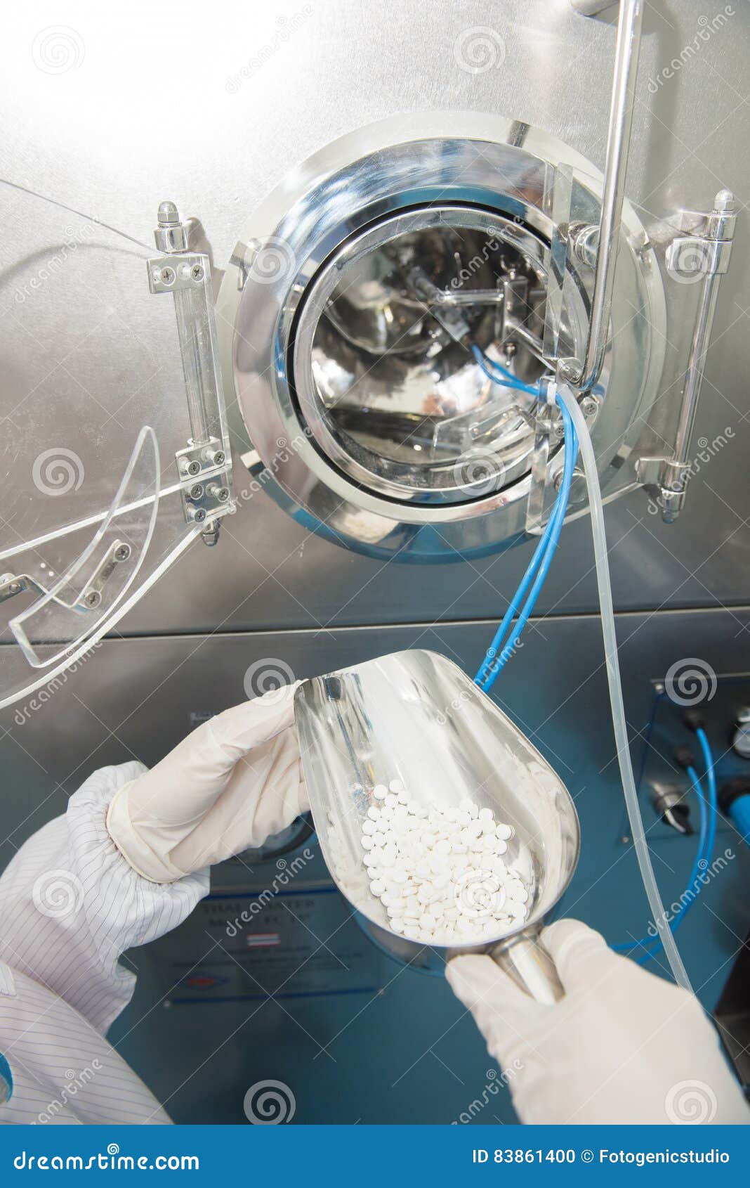 Scientist Hand Working at Pharmacy Microbiology Laboratory Stock Photo ...