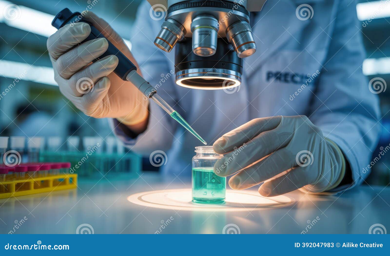 Laboratory Micropipette Set Adjustable Transfer Pipettes Controller ...