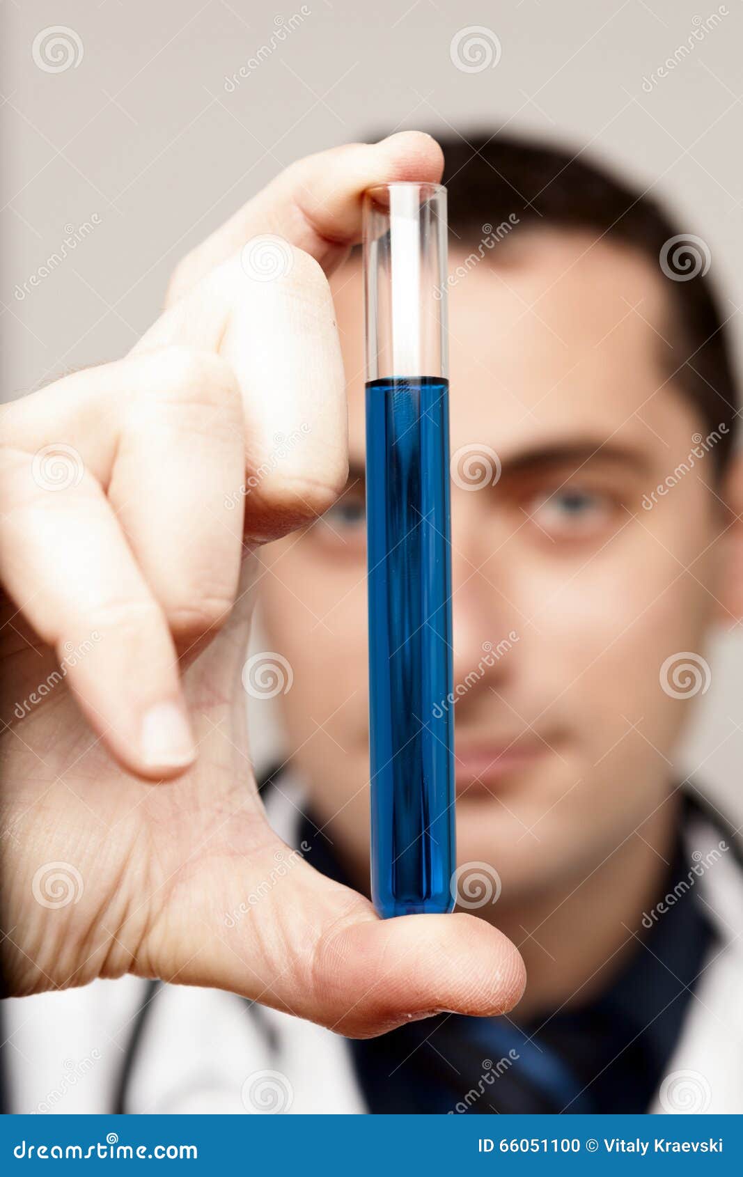 Scientist Holding a Test Tube Stock Photo - Image of baby, experiment ...