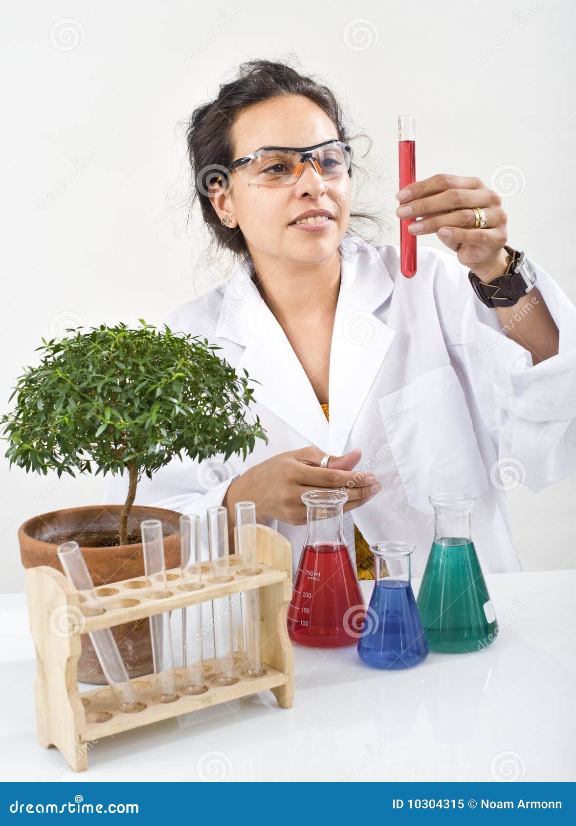 Scientist lab plant stock image. Image of botanical, latex - 10304315