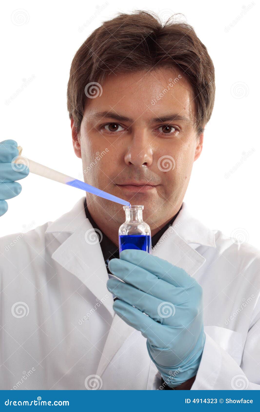 Scientist Laboratory Research Sample Stock Image - Image of people ...