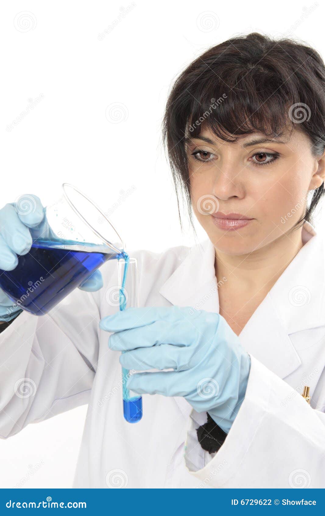 Pouring Blue-white Capsule Pill To White Bottle And Black Table ...