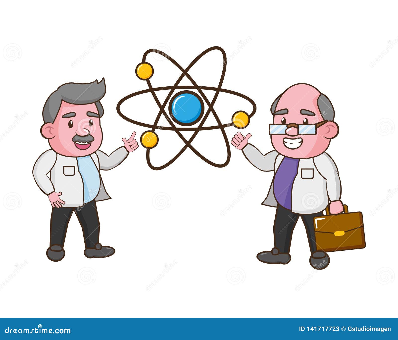 Scientist Professors Vector Cartoon Character Set. Science Illustration ... Scientist Professors Vector Cartoon Character Set. Science Illustration ...