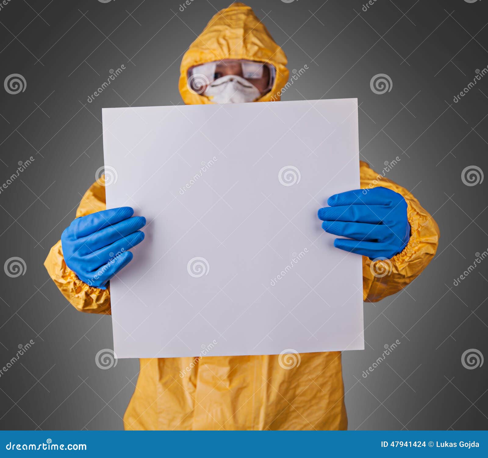 Scientist with Protective Hazmat Suit Stock Photo - Image of blood ...