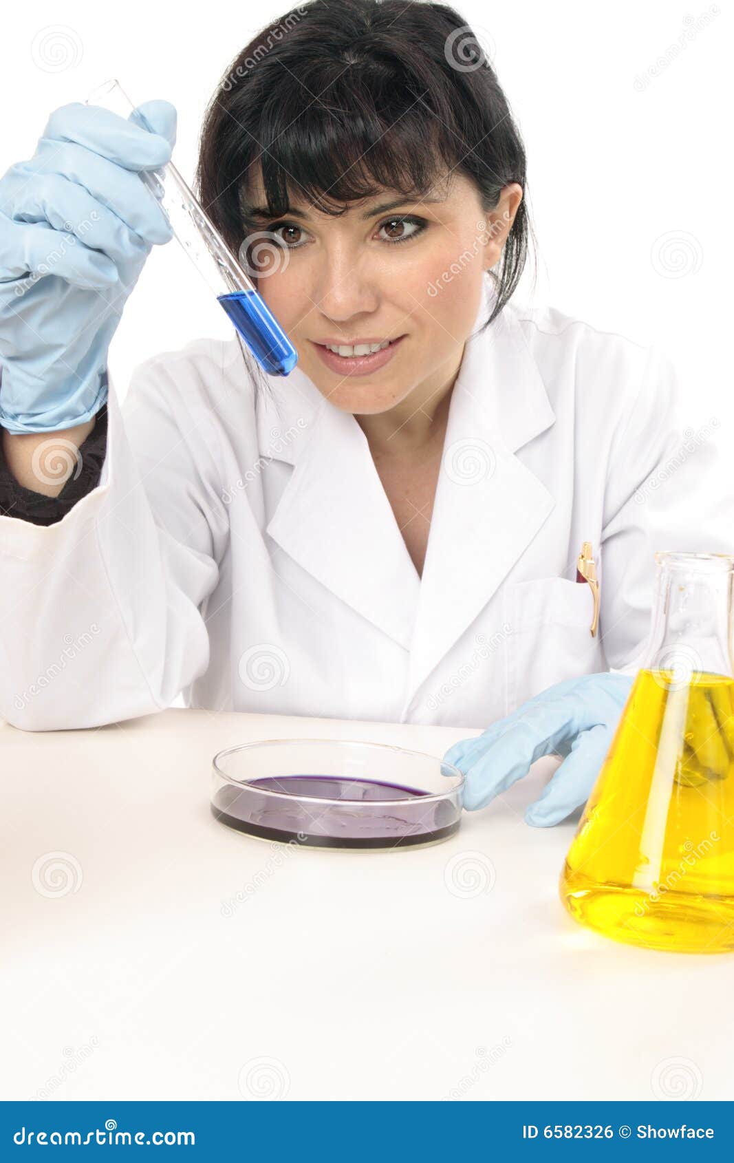 Scientist in research lab stock photo. Image of medical - 6582326