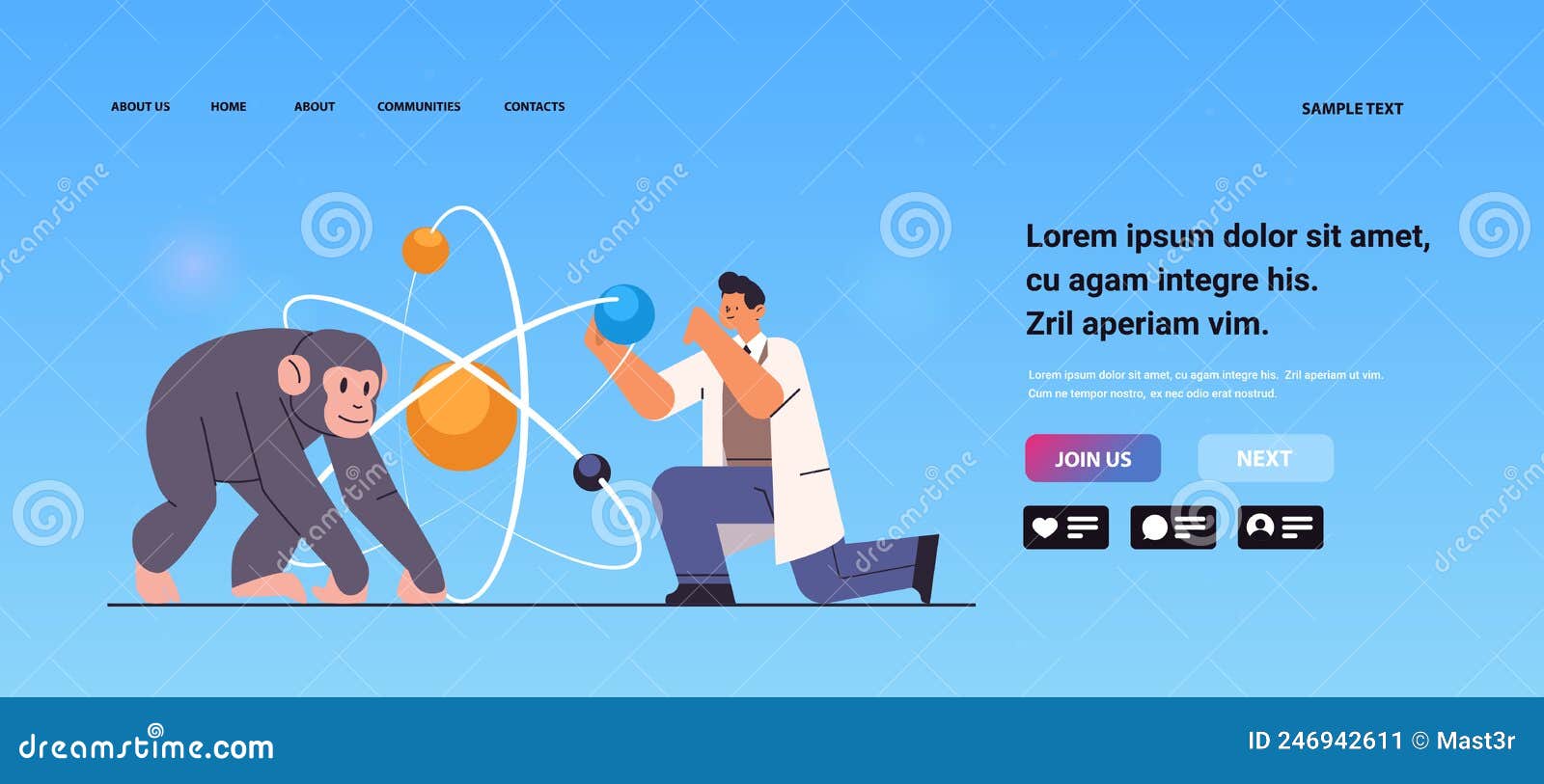 Scientist or Veterinary Worker Doing Experiments in Lab with ...