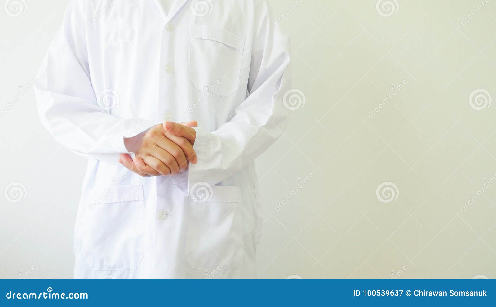Scientist in white coat. stock image. Image of healthcare - 100539637