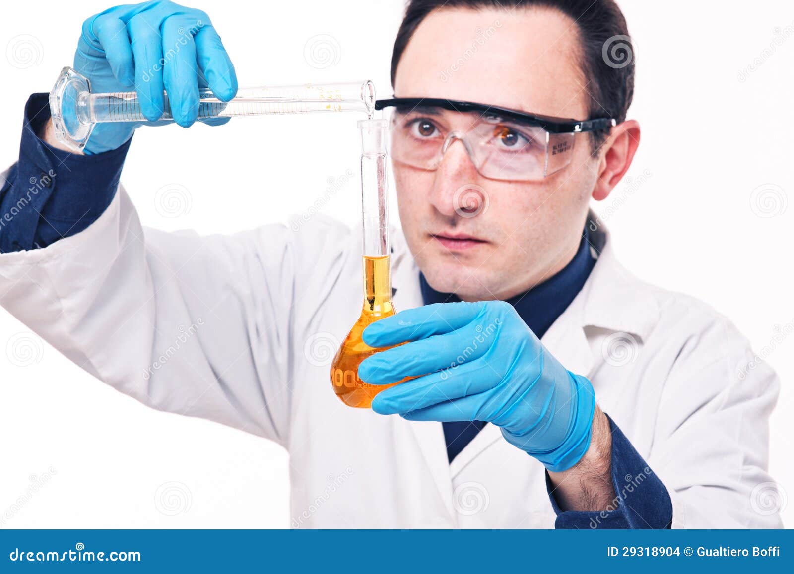 Scientist at work stock photo. Image of expertise, experiment - 29318904