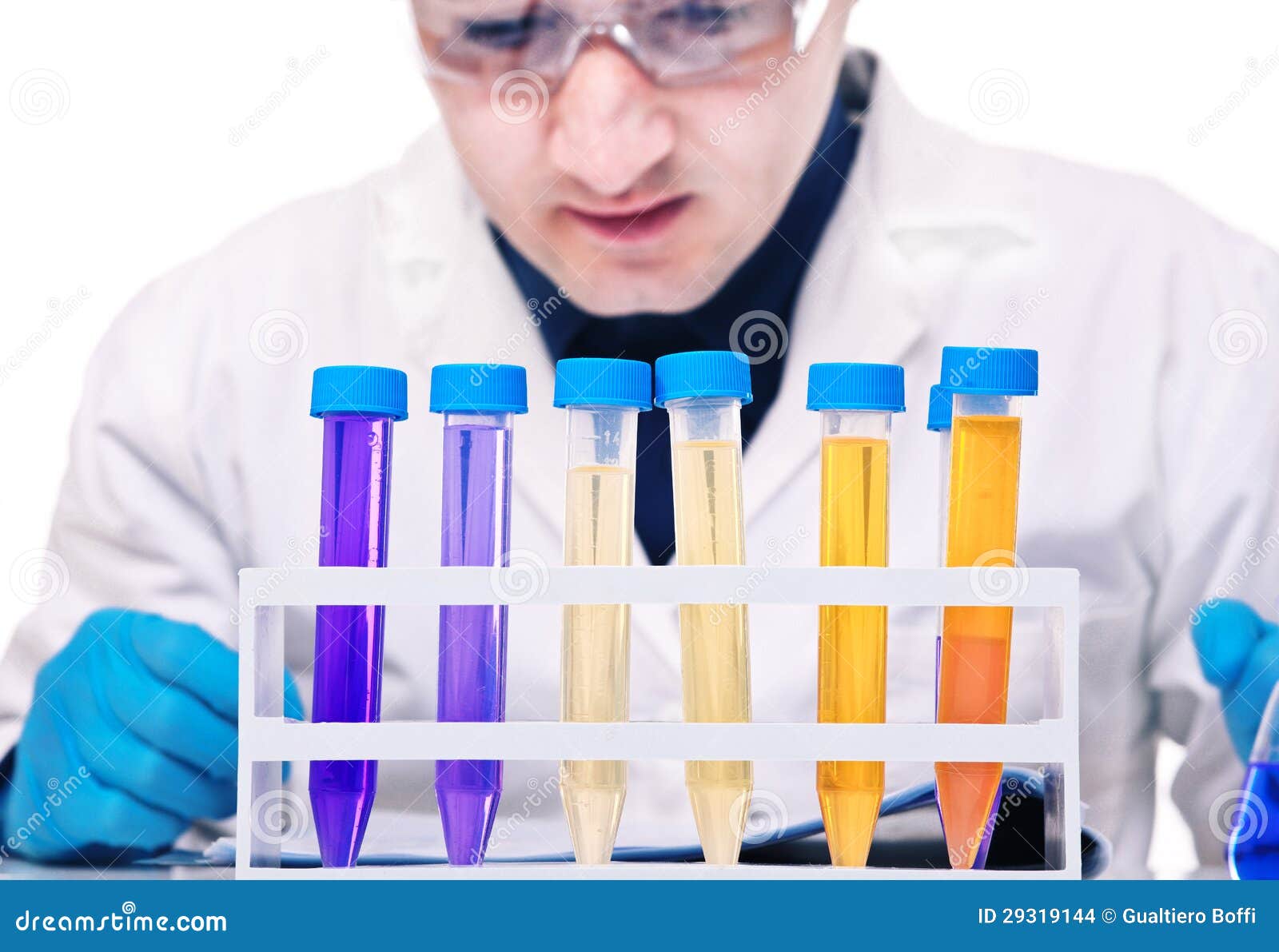 Scientist at work stock photo. Image of scientific, molecular - 29319144