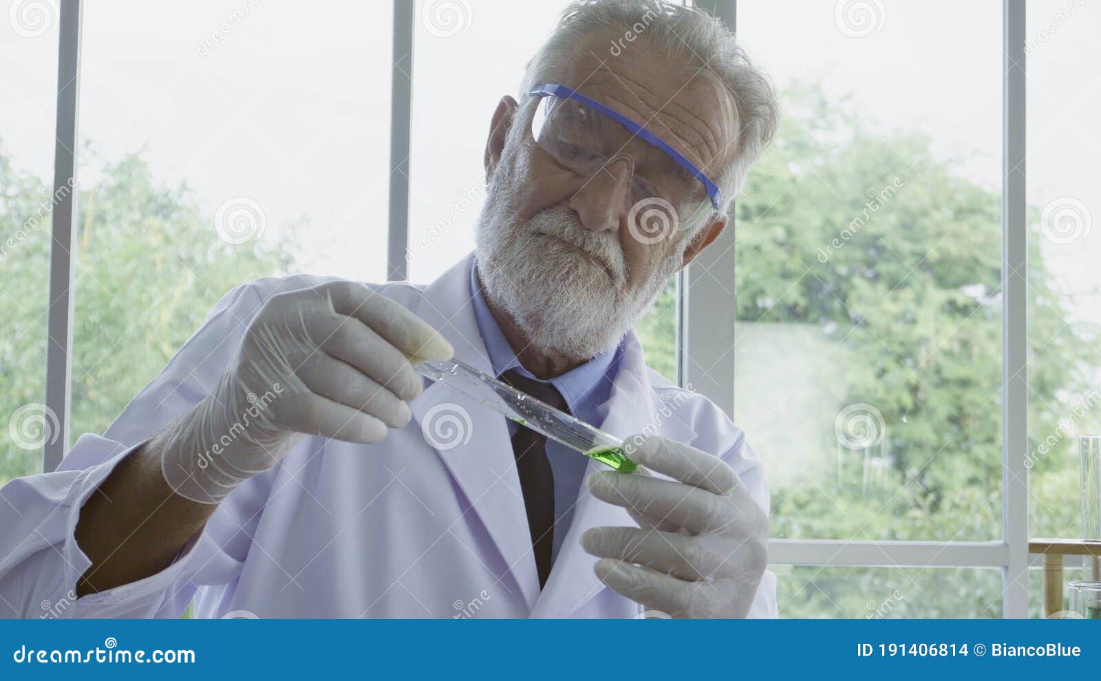 Scientist Work with Science Equipment in Laboratory. Scientific ...