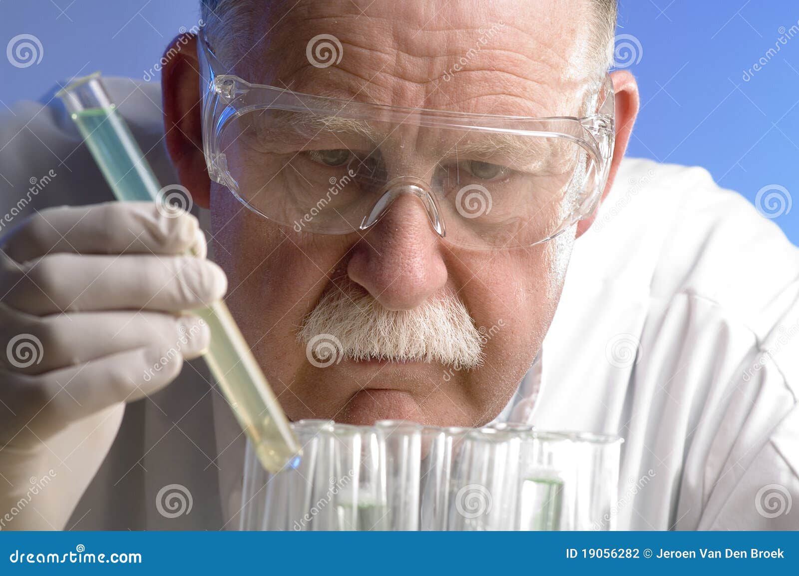 Scientist Working with Chemicals Stock Photo - Image of caucasian ...