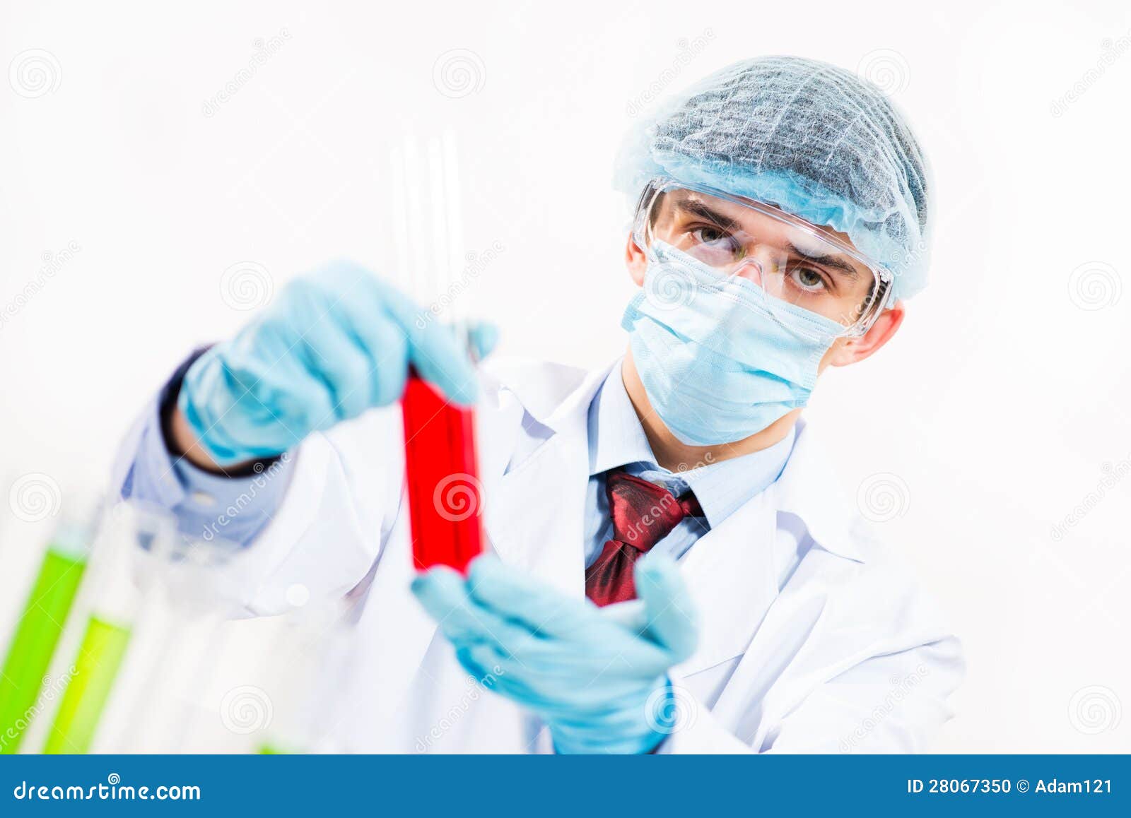 Scientist Working in the Lab Stock Photo - Image of experiment ...