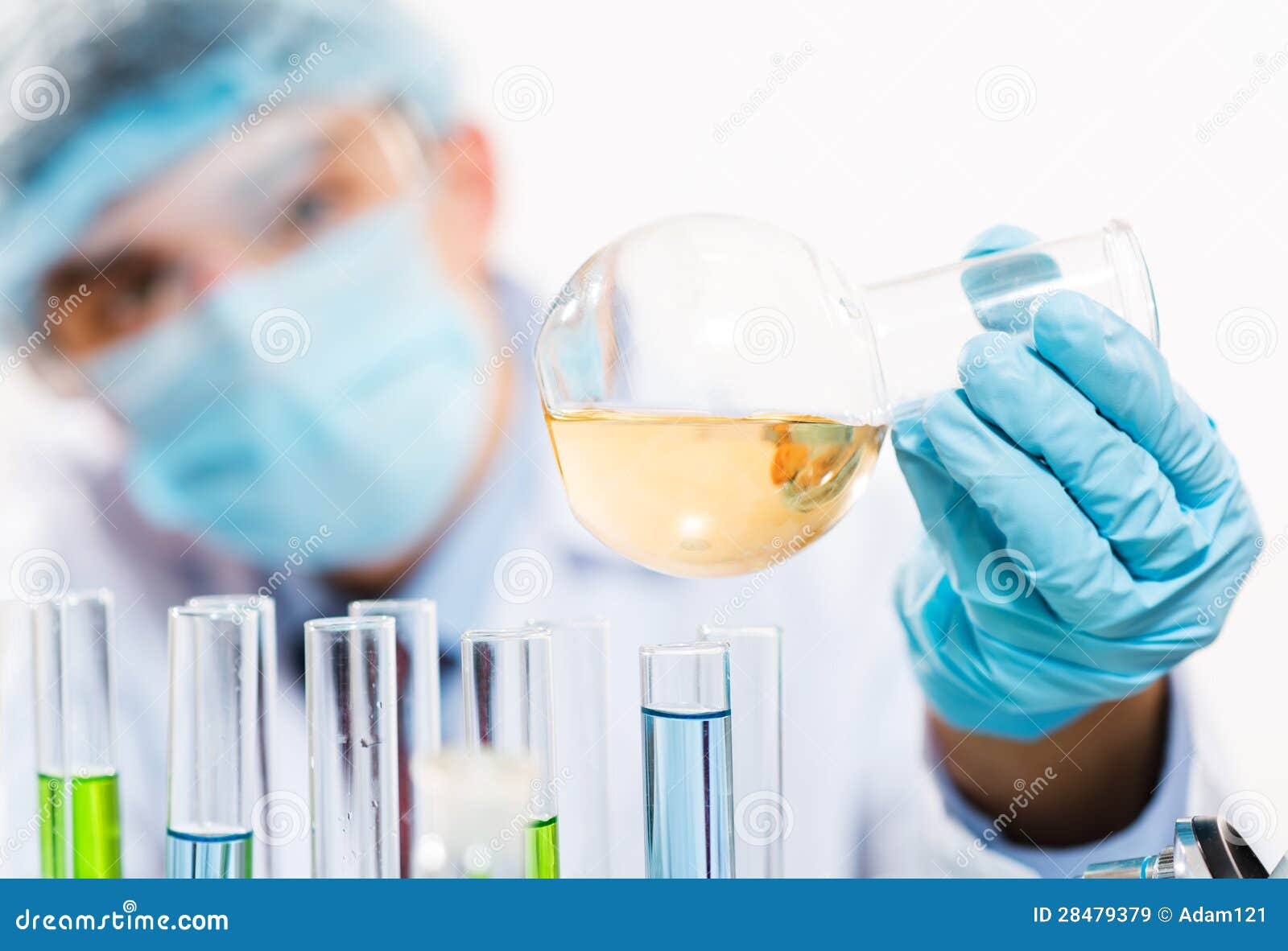 Scientist Working in the Lab Stock Image - Image of equipment, health ...
