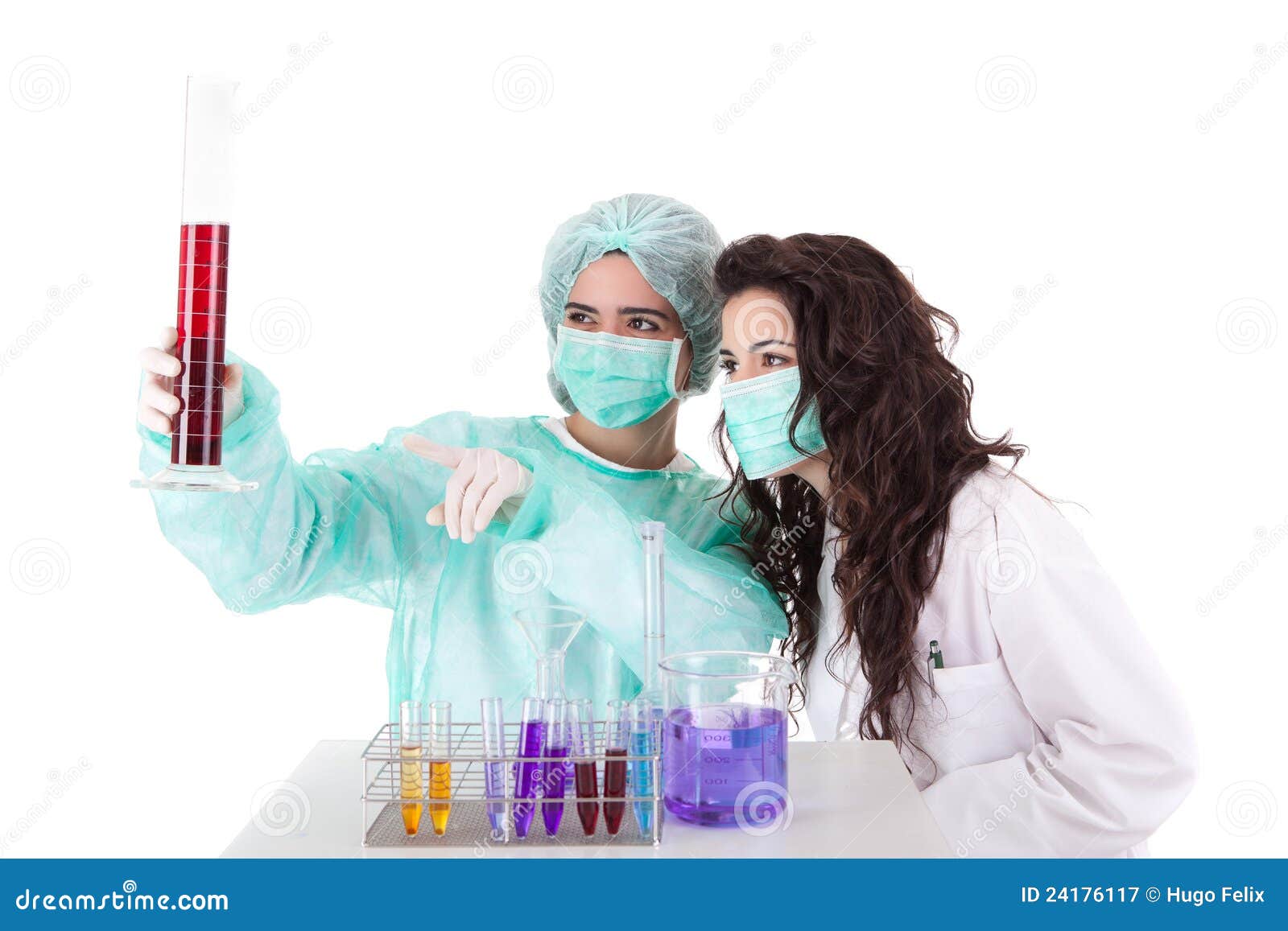 Scientists stock image. Image of hospital, biotechnology - 24176117