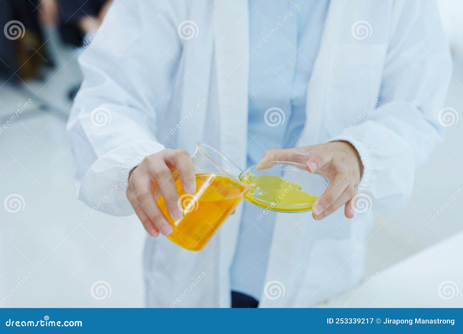 Scientists Analyze Chemical Samples Discuss Technological Innovations ...