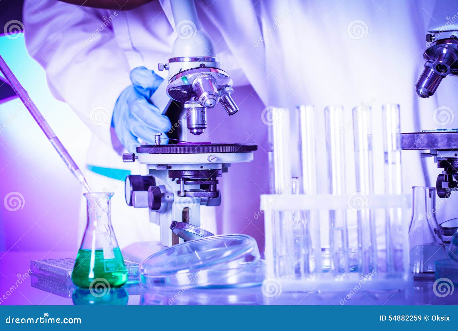 Scientists in the Chemical Laboratory Stock Image - Image of education ...