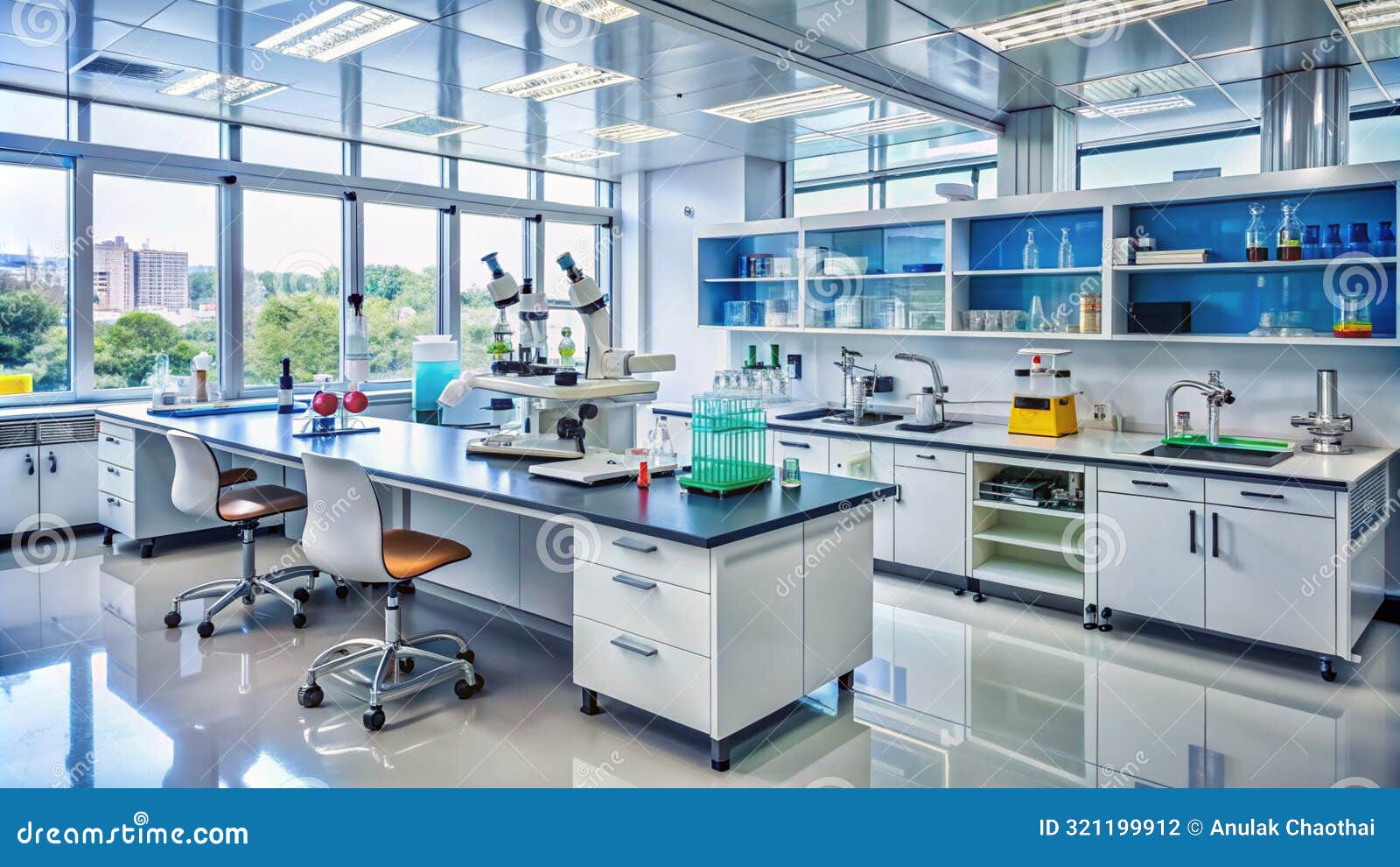 Scientists Conducting Quality Control Tests in a Laboratory Setting ...