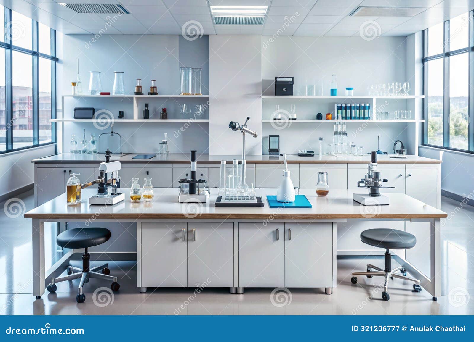 Scientists Conducting Quality Control Tests in a Laboratory Setting ...