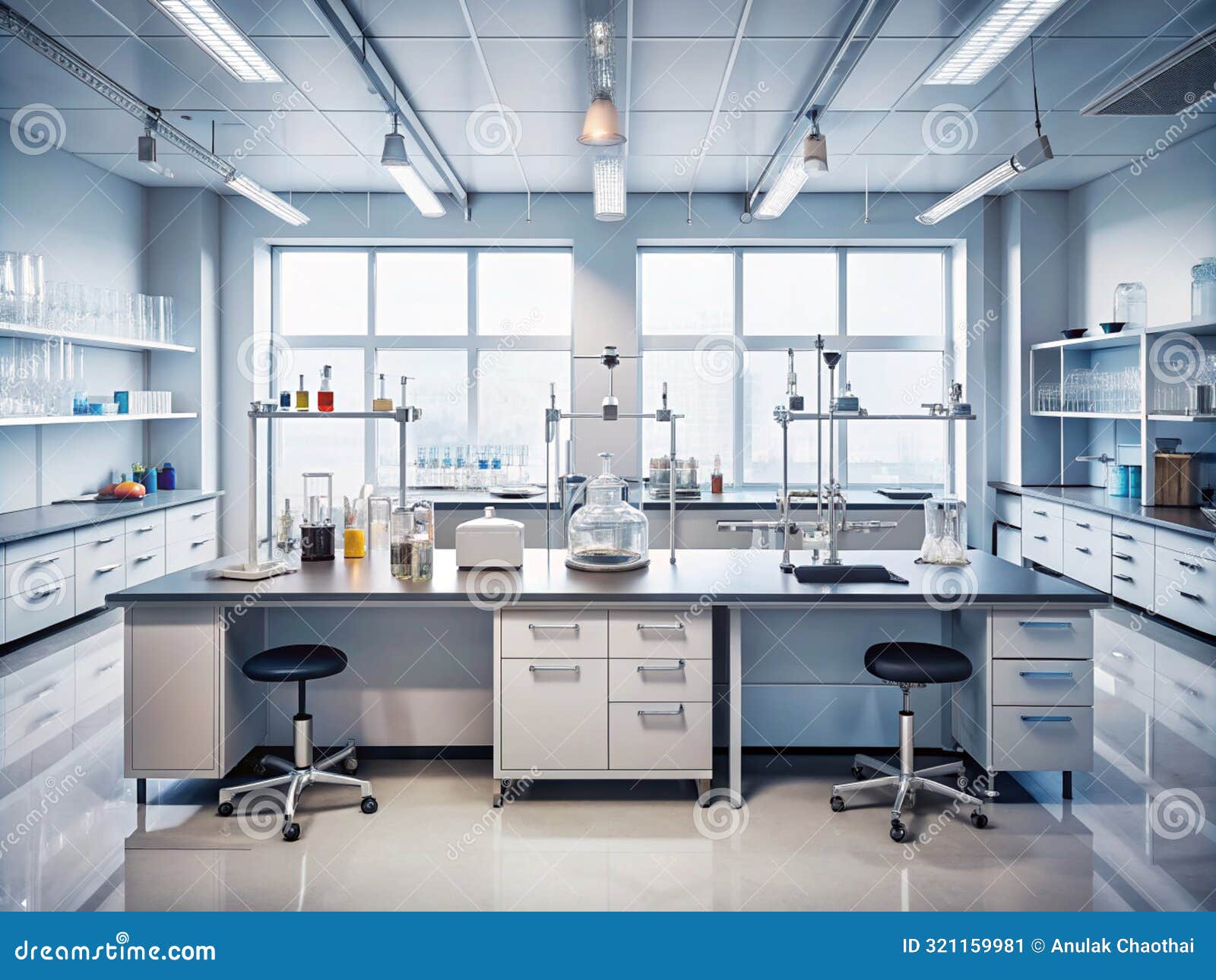 Scientists Conducting Quality Control Tests in a Laboratory Setting ...